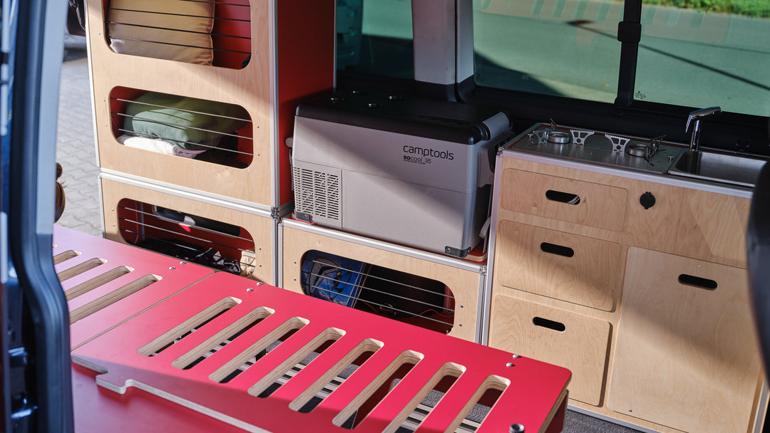 Camptools: Camping-Equipment für unkomplizierten Camperausbau